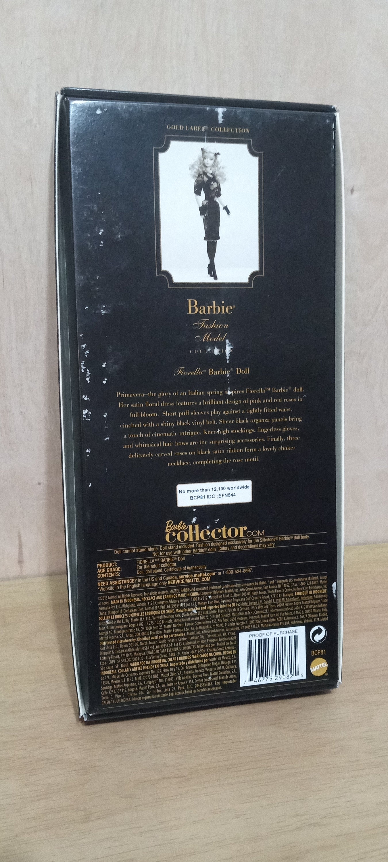 Mattel Fiorella Barbie Gold Label Silkstone Like New - Etsy