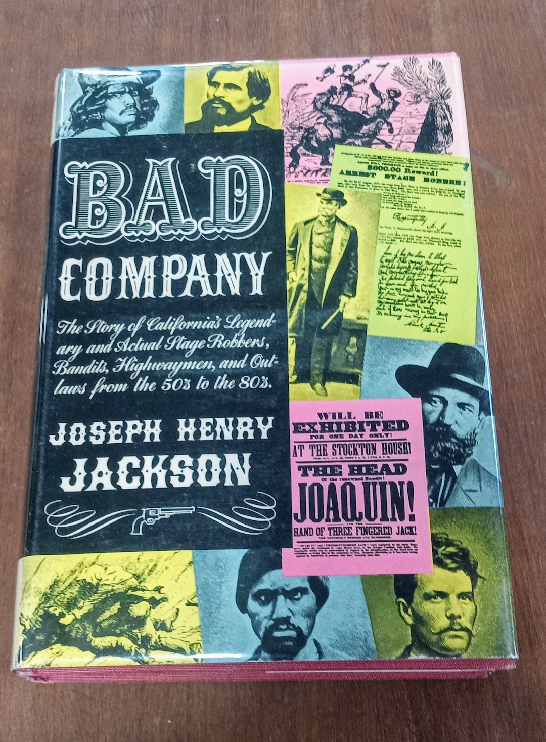 Joseph Henry Jackson Bad Company-signed First Edition - Etsy