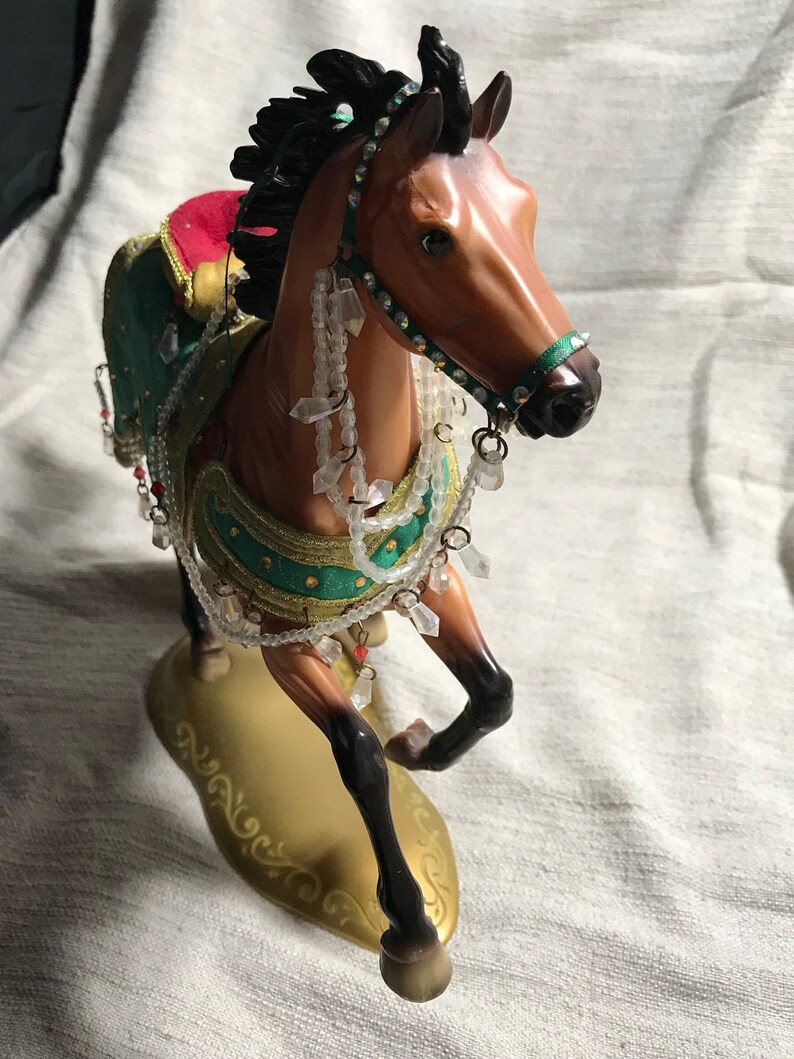 Breyer Collectible Horse, Jewel With Stand, Saddle and Bridle - Etsy