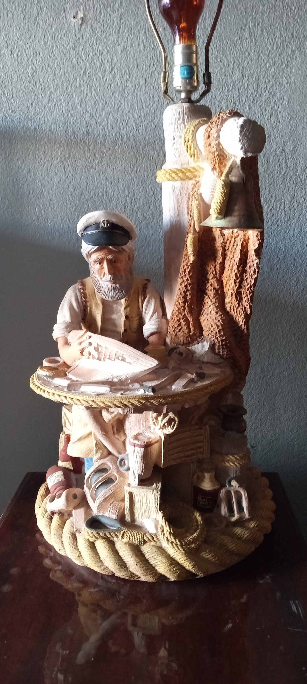 Stainmaster Stain Master Nautical Ship Builder Captain Ocean Large Lamp ...