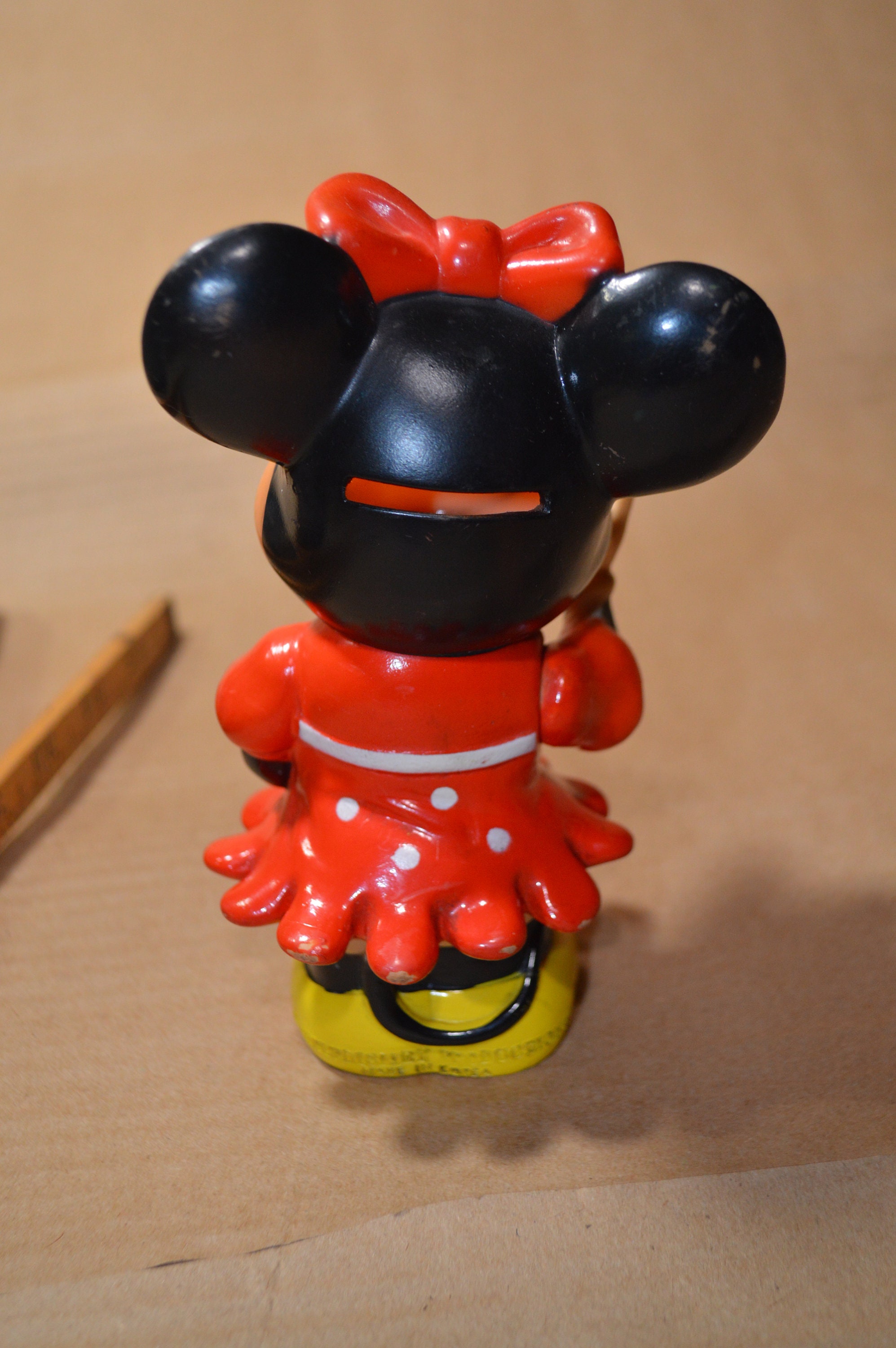 Minnie Mouse Bank, 1980s Vintage Disney Piggy Bank Made in Korea - Etsy