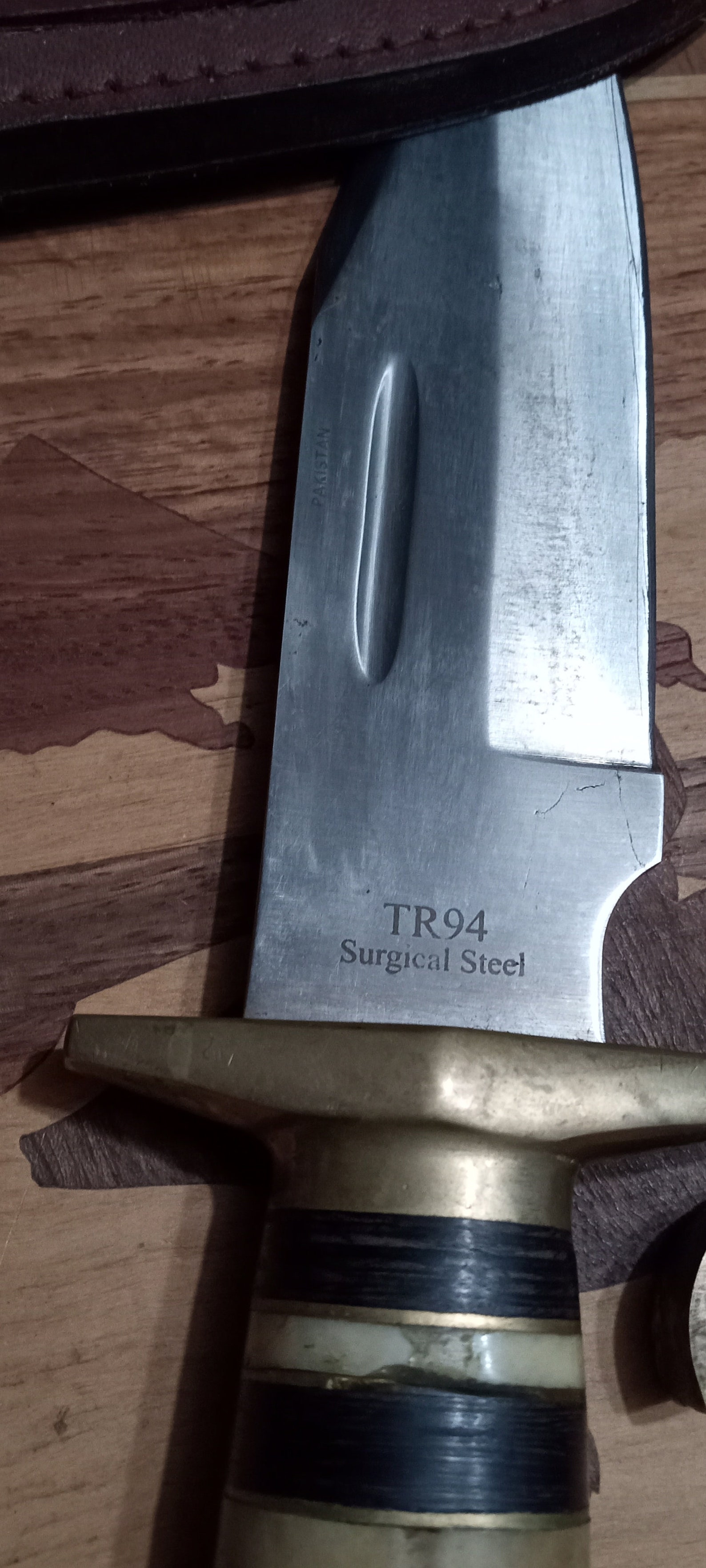 Vintage Timber Rattler Bowie Knife With Folding Knife - Etsy