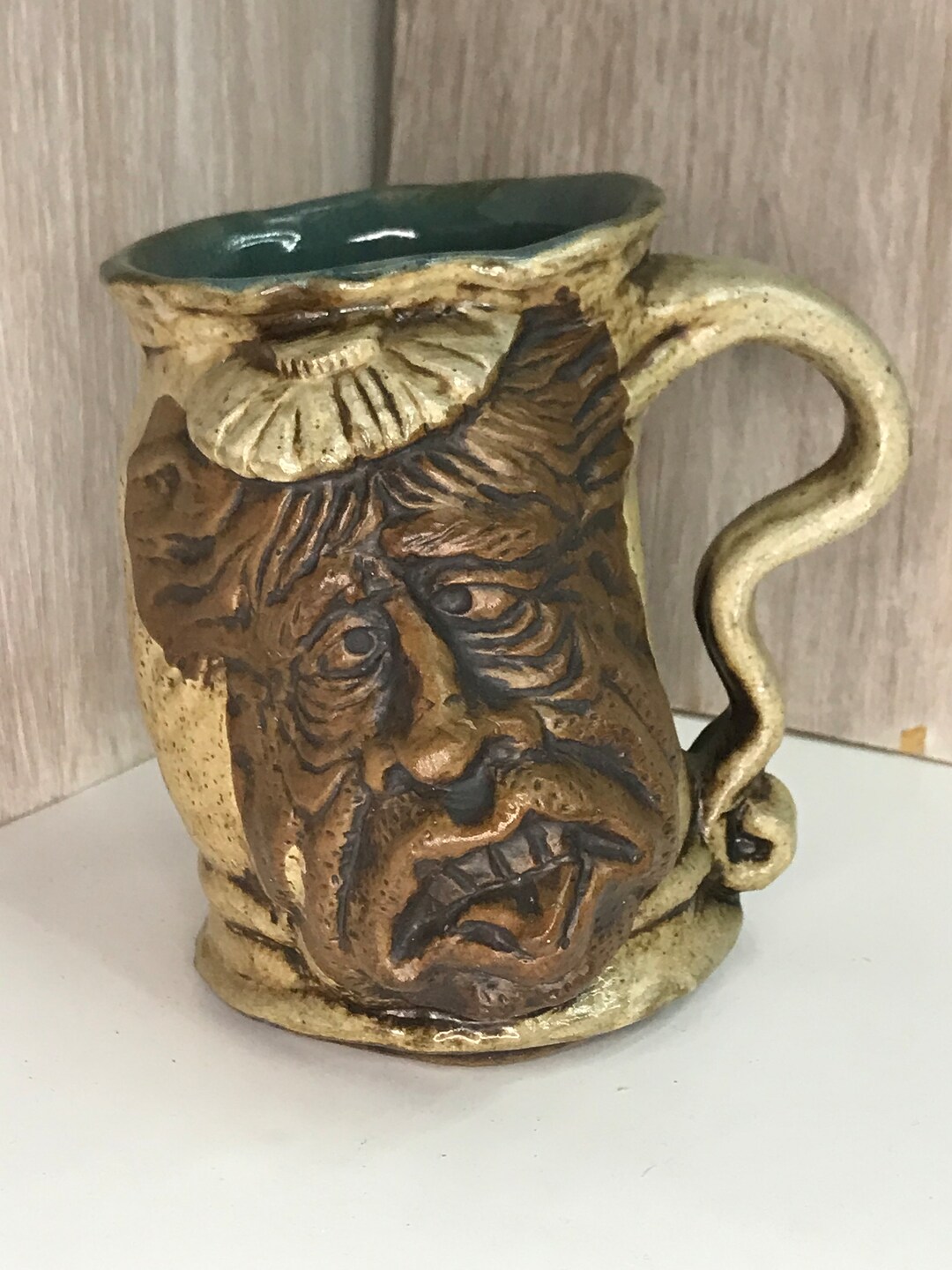 1971 Rumph Ceramic Face Mug, the Hangover - Etsy