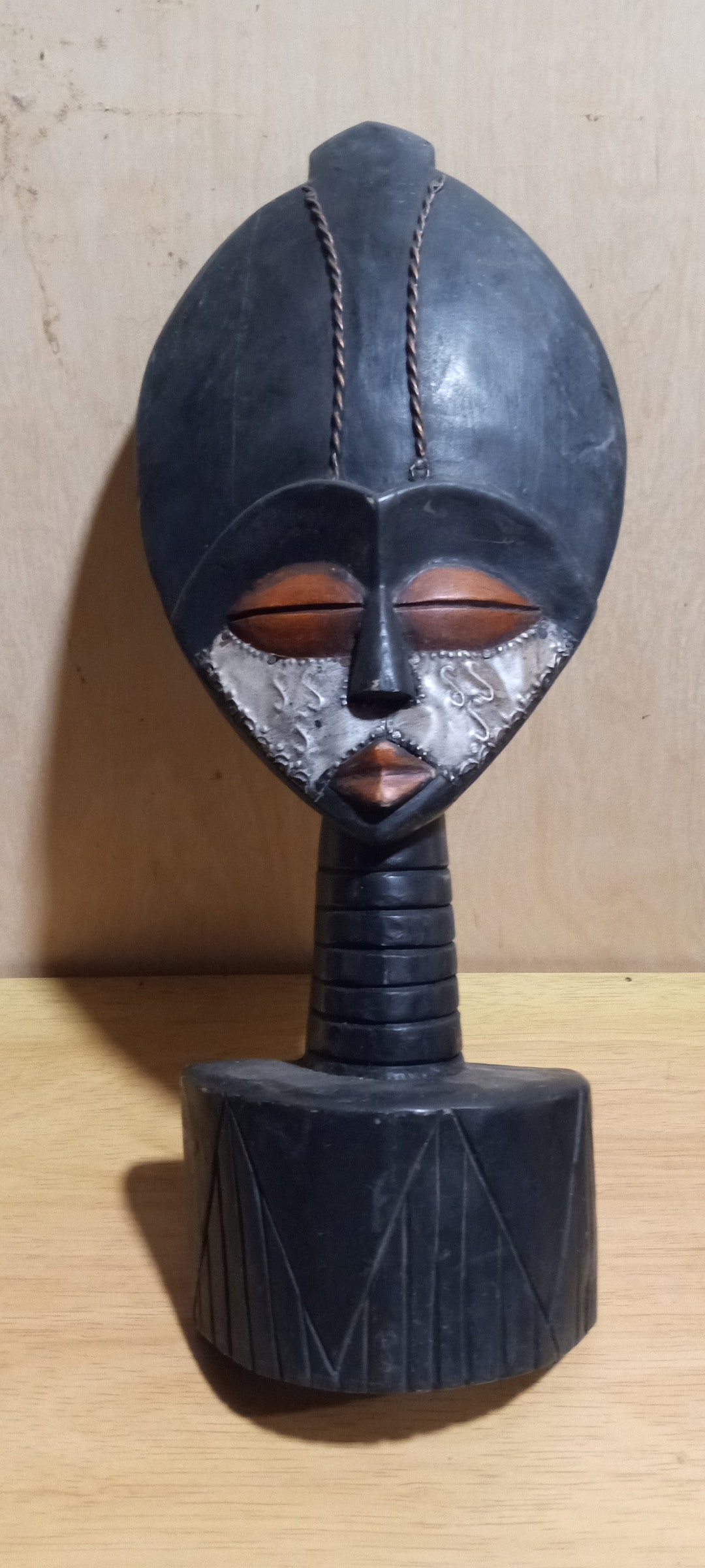 Ghanaian Sese Wood Mask Sculpture Biakoye Mask - Etsy