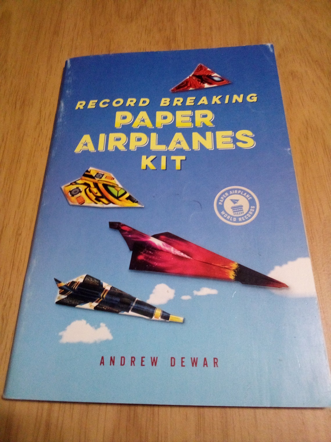 Record Breaking Paper Airplanes Kit by Andrew Dewar - Etsy