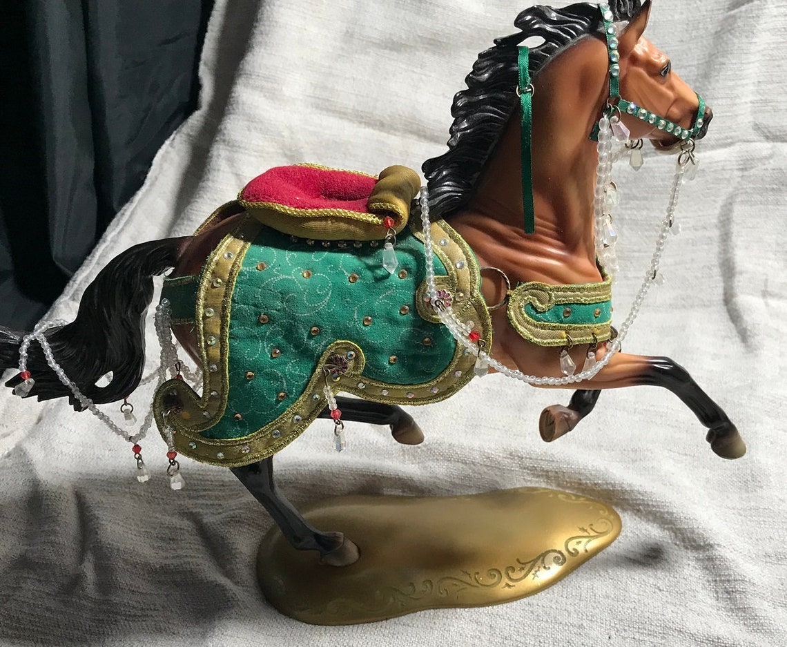 Breyer Collectible Horse, Jewel With Stand, Saddle and Bridle - Etsy