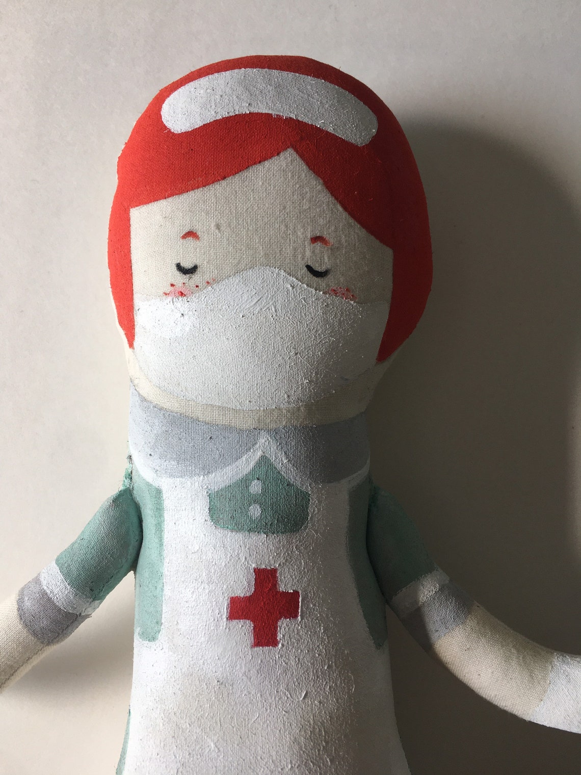 To the Rescue Lovely Nurse sweet one of a kind art doll. | Etsy