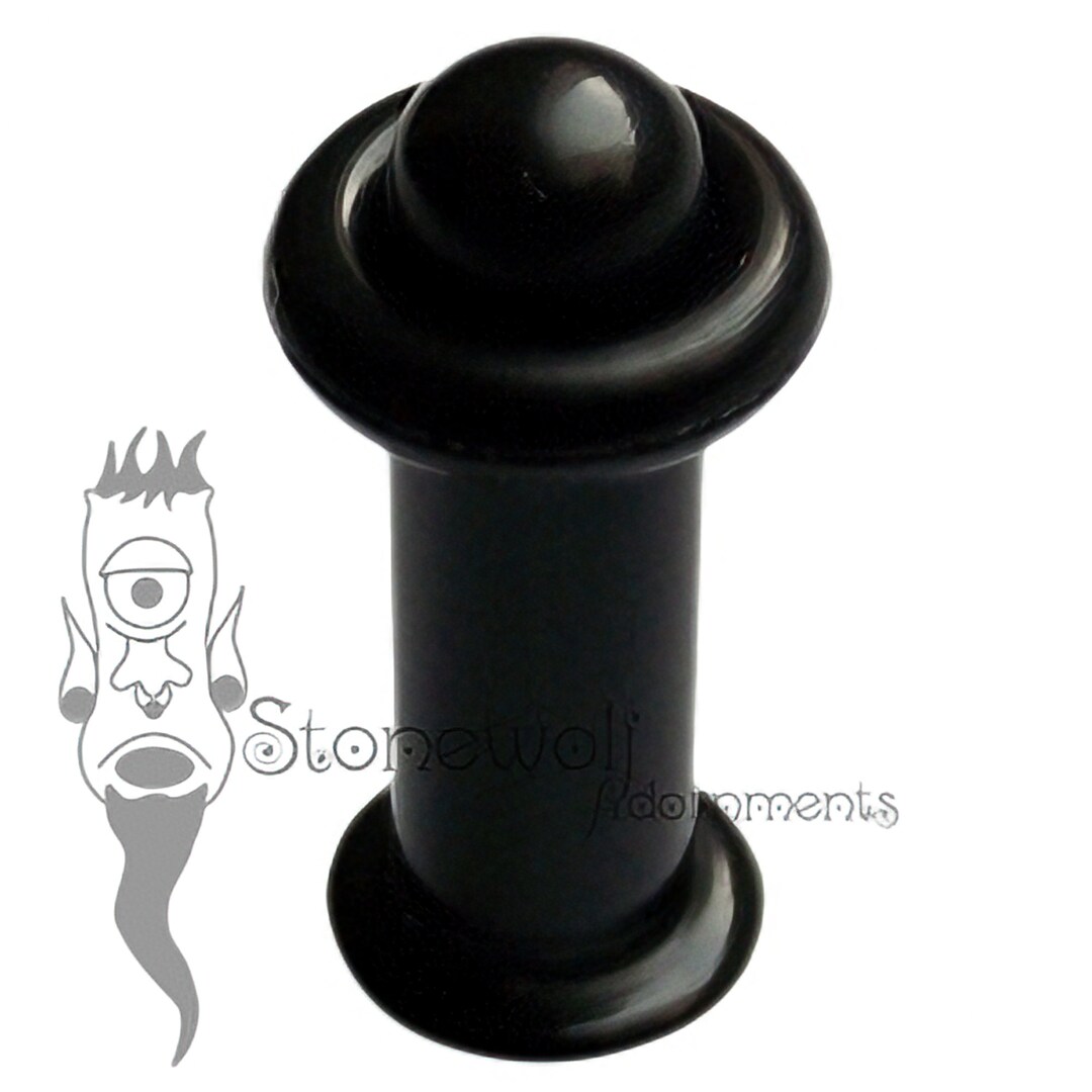 Custom Handmade Delrin Labret Round Disk With Choice of Length for ...