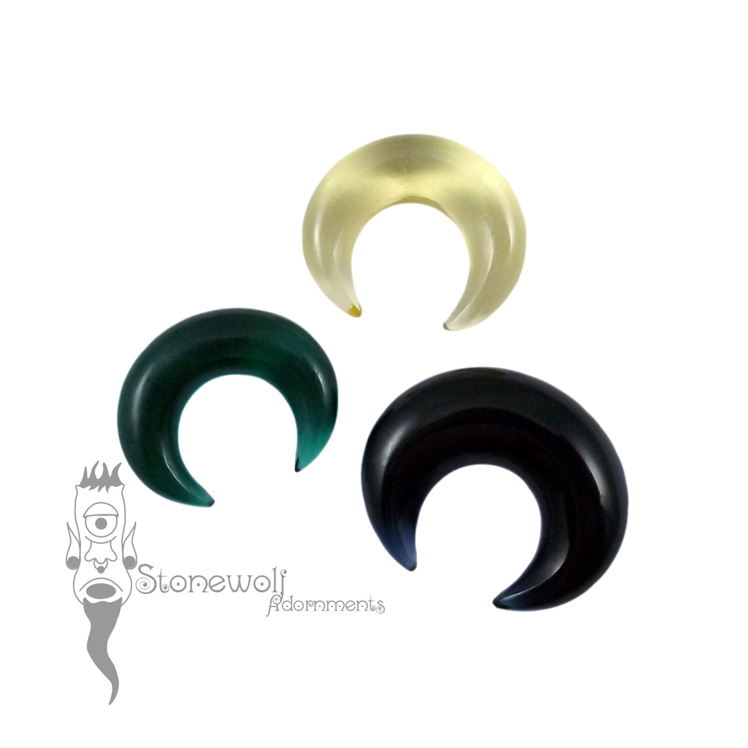 Transparent Glass Septum Pincher With Choice of Colour for Stretched ...