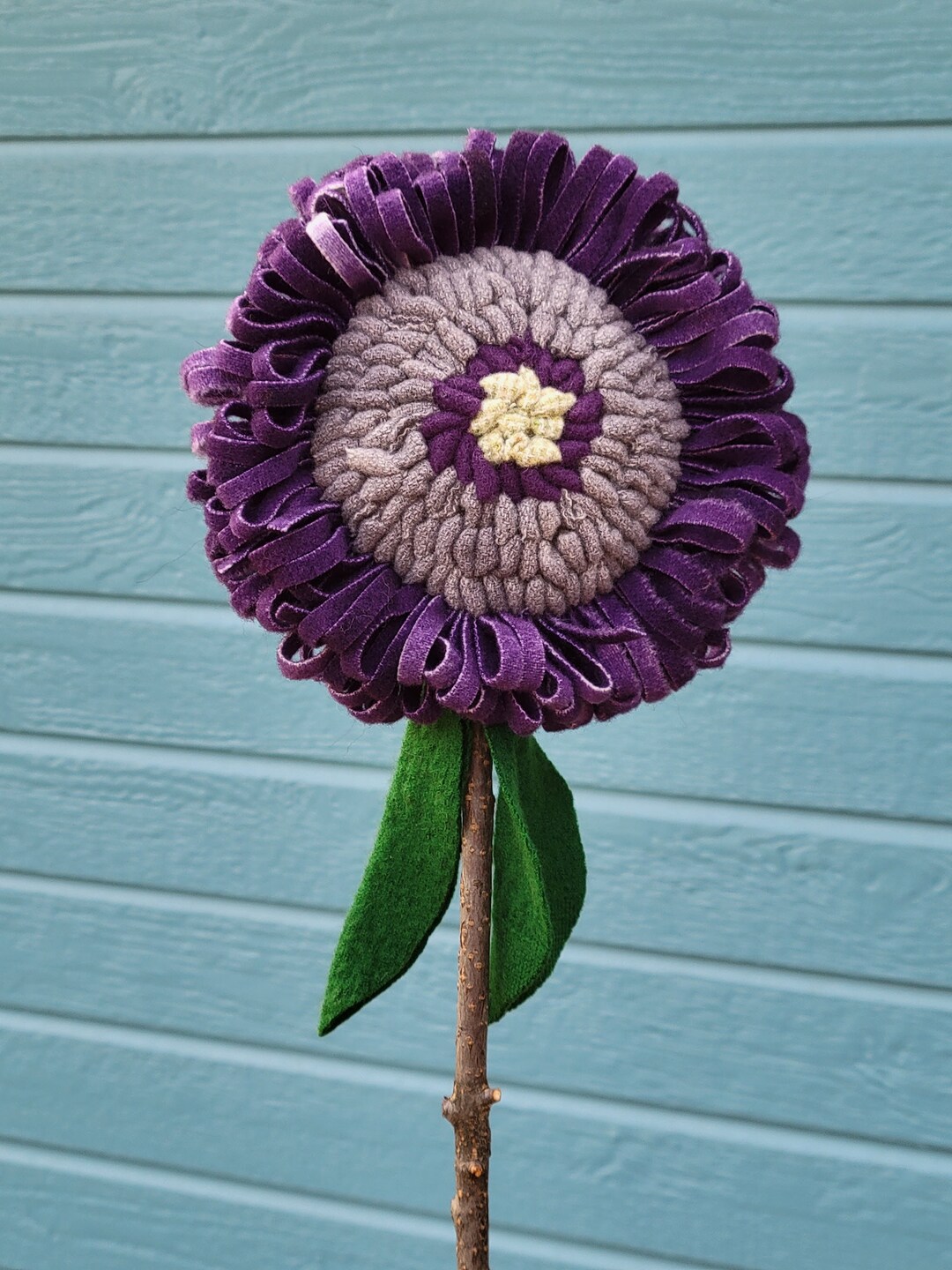 Funky Flower Tutorial, A Creative Rug Hooking Project - Etsy