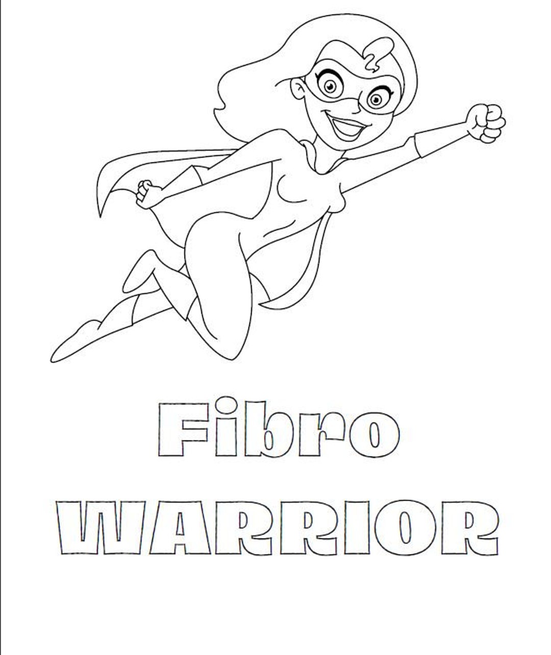Fibromyalgia Adult Coloring Pages, 8 - Etsy