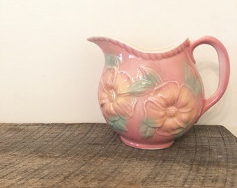 Pink pitcher | Etsy