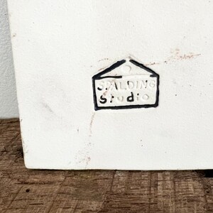 Vintage Doug Spalding Studio Pottery Chrysler Building Ceramic Tile 8.5 ...