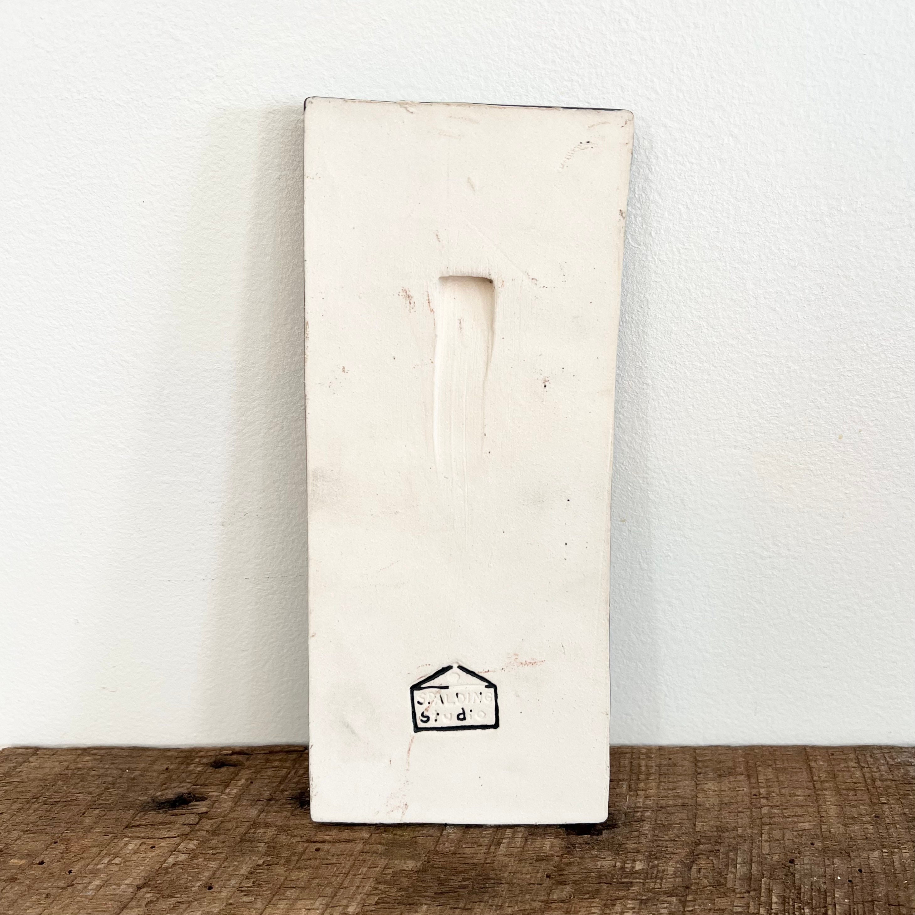 Vintage Doug Spalding Studio Pottery Chrysler Building Ceramic Tile 8.5 ...