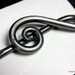 Treble Clef Letter Opener - Blacksmith Hand Forged - Etsy