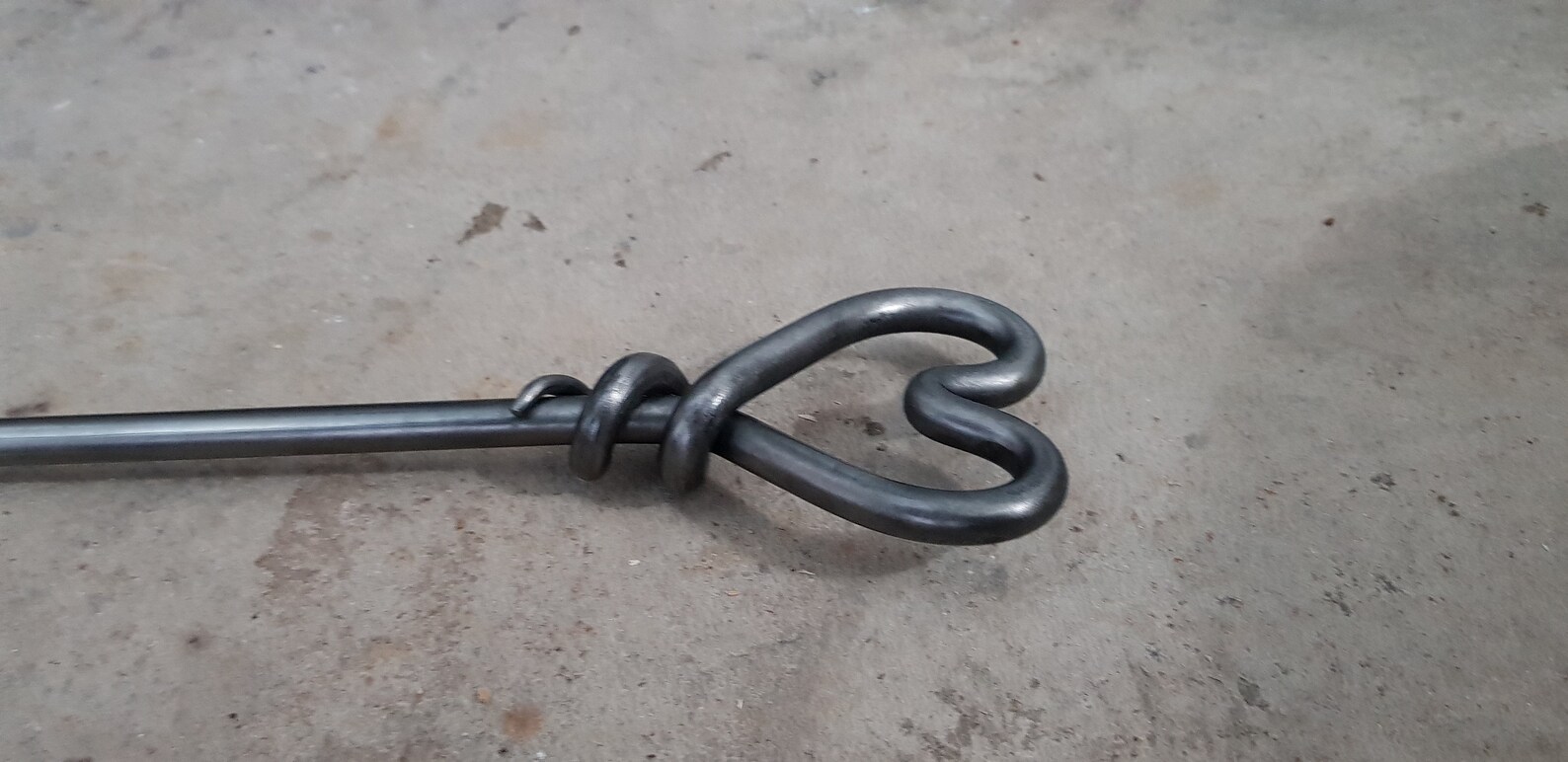 10mm Log Hook Heart Fire Poker Fire Tools hand Forged - Etsy