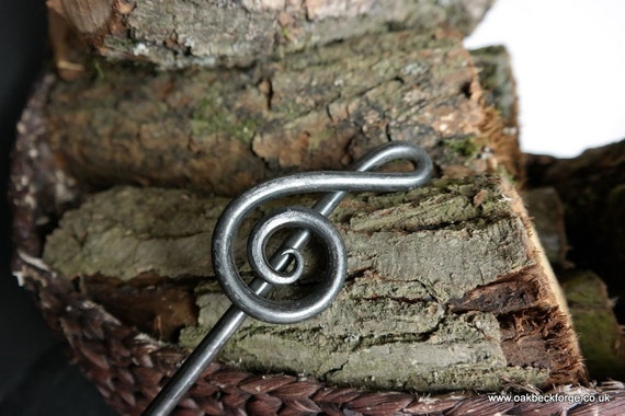 Toasting Fork Blacksmith Hand Forged Treble Clef Design | Etsy