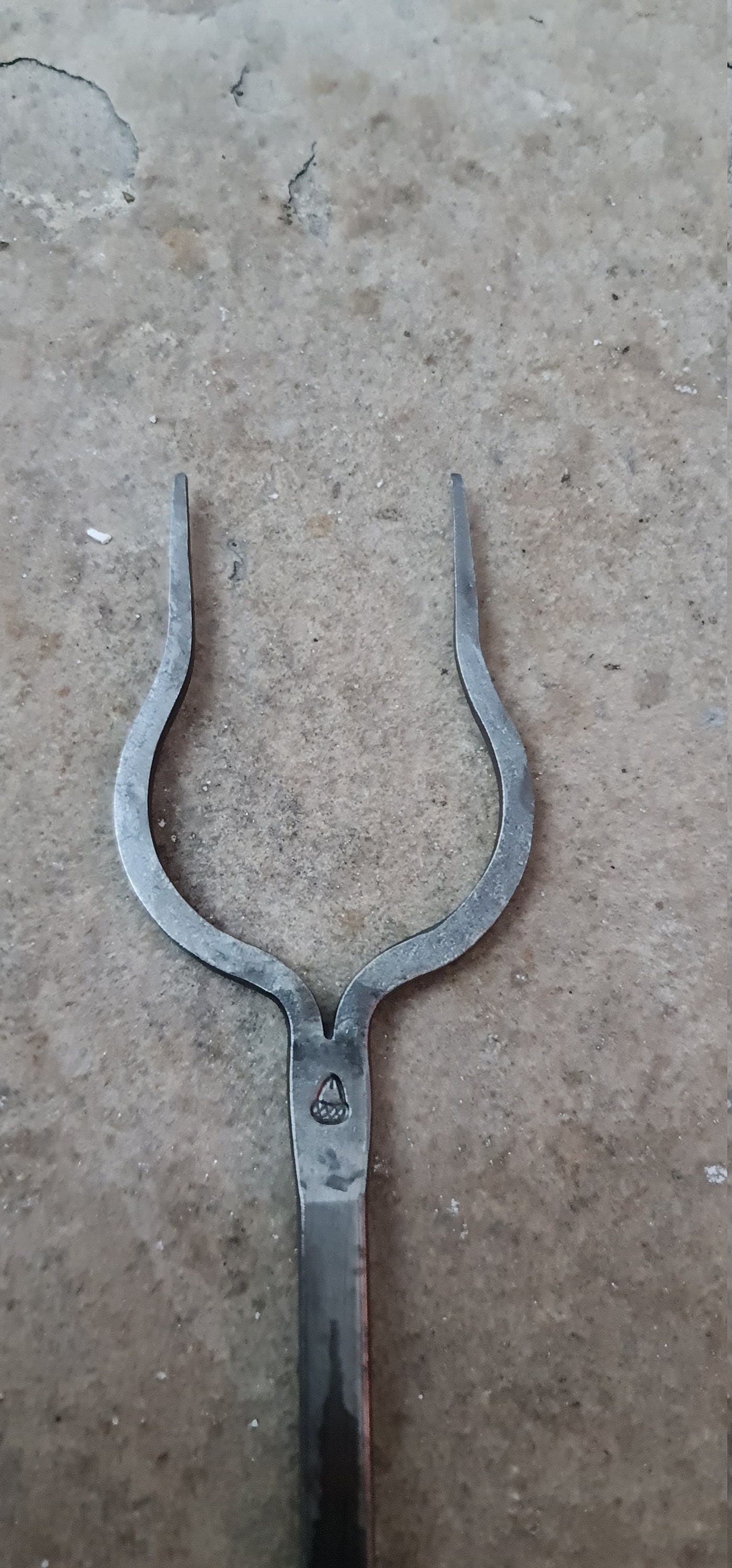 Toasting Fork Reverse Twist Design blacksmith Hand Forged - Etsy UK