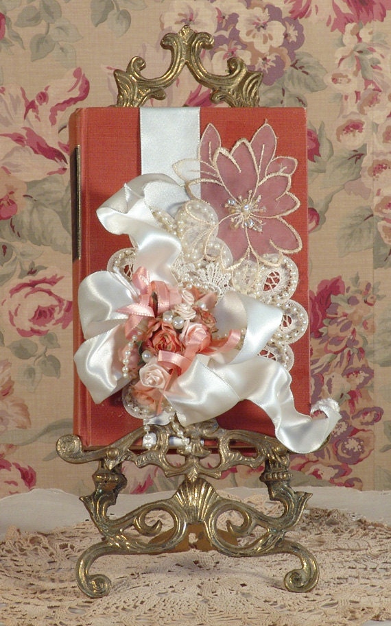 Victorian Decorated Book - Vintage Style - Etsy