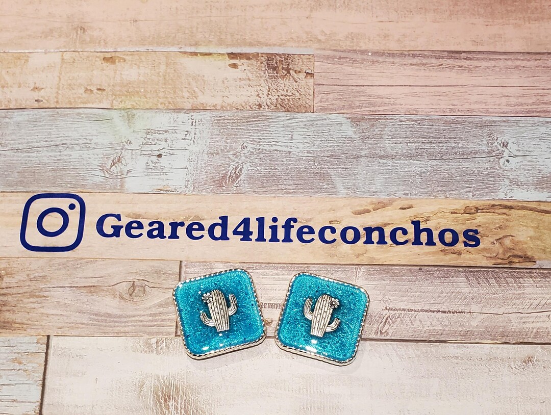 Cactus Concho, Southwestern Design Tack, Unique Concho, Diy Belt ...