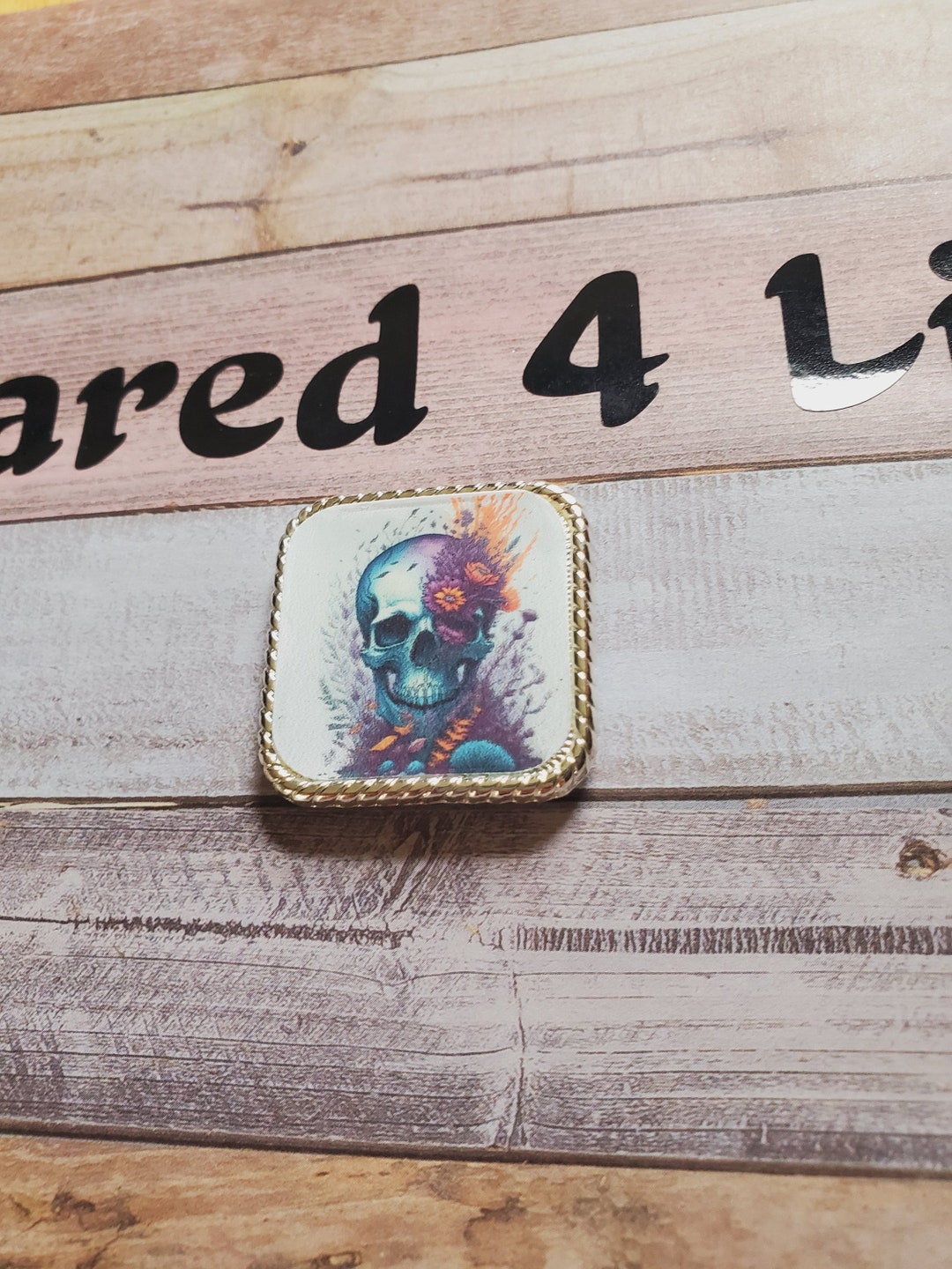 Skull Concho, Skull Biker Concho, Custom Conchos, Bling Conchos, Unique ...