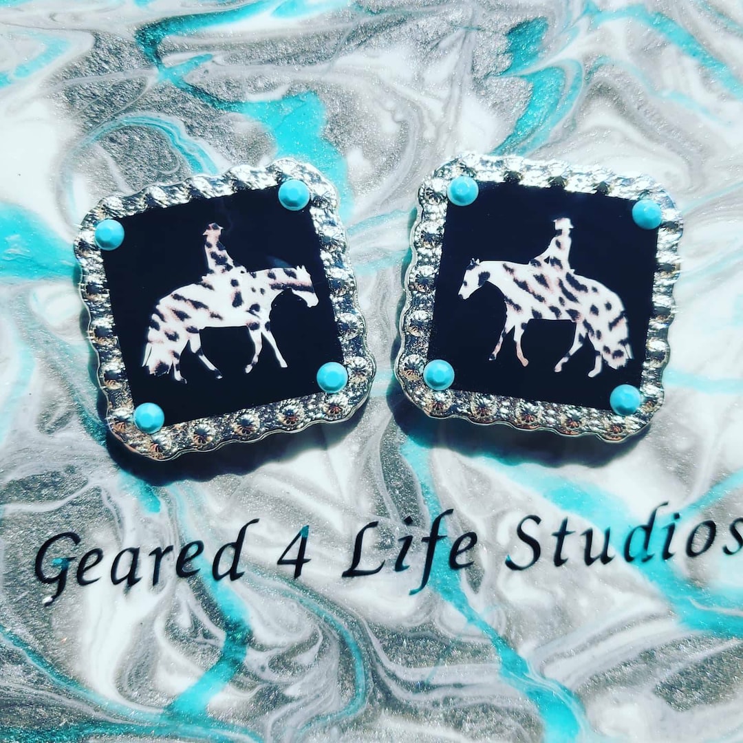 Western Conchos ,custom Concho, Leather Embellishments, Saddle Conchos ...