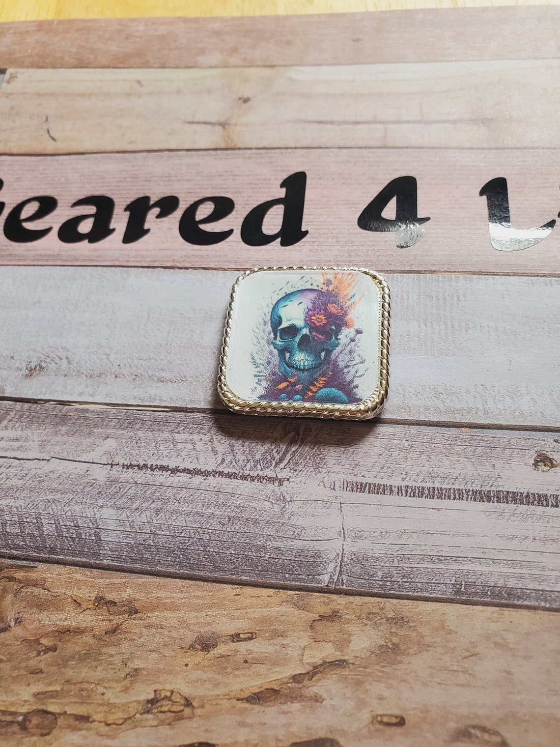Skull Concho, Skull Biker Concho, Custom Conchos, Bling Conchos, Unique ...