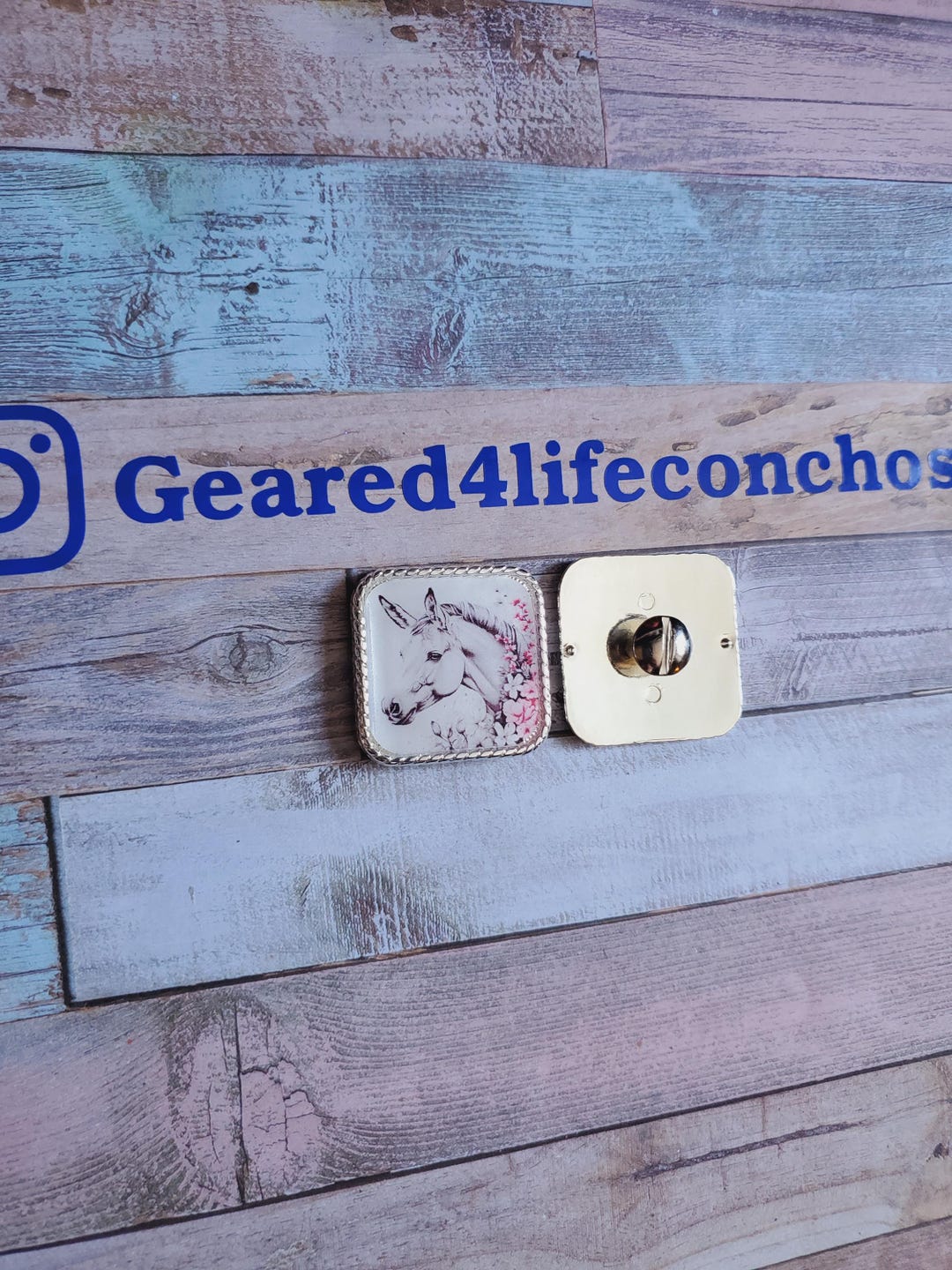 Conchos for Belts and Tack, Bridle Rosette, Saddle Concho, DIY Leather ...