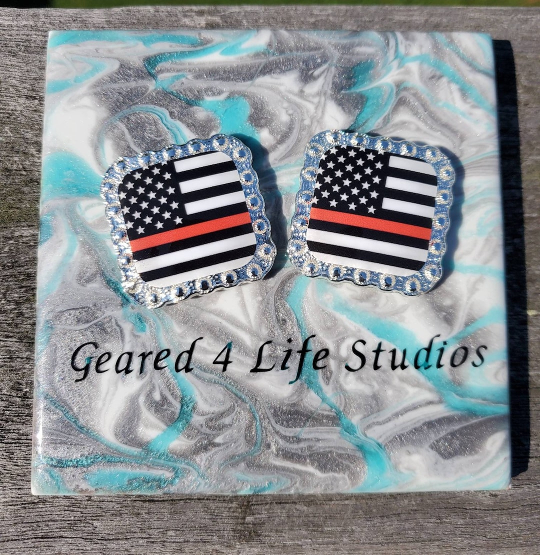 Thin Red Line Conchos, Screwback Concho, Saddle Conchos, Bling Conchos ...