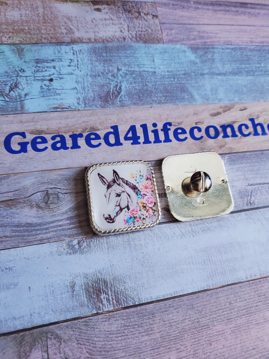 Conchos for Belts and Tack, Bridle Rosette, Saddle Concho, DIY Leather ...