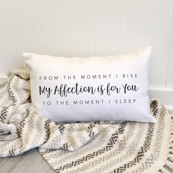 Custom Quote Pillow - Etsy
