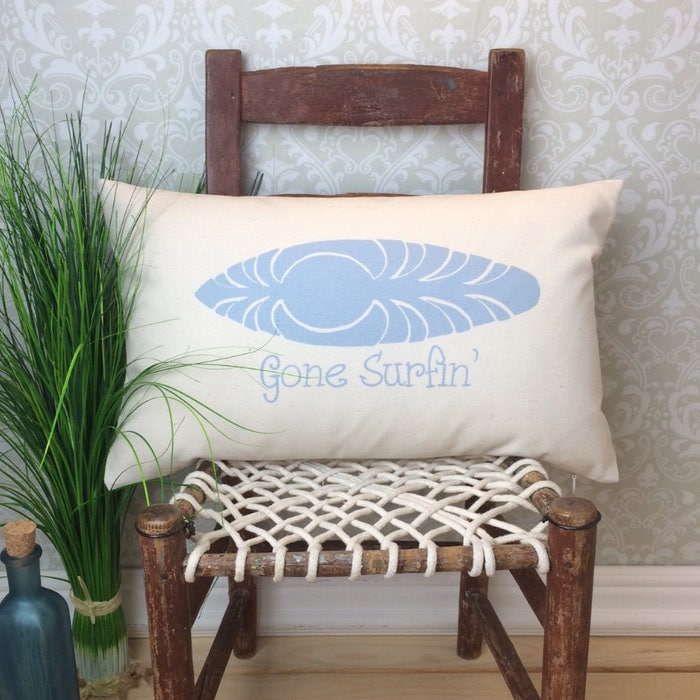 Surf Pillow - Etsy