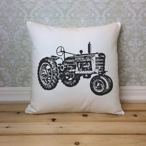 Tractor Pillow - Etsy