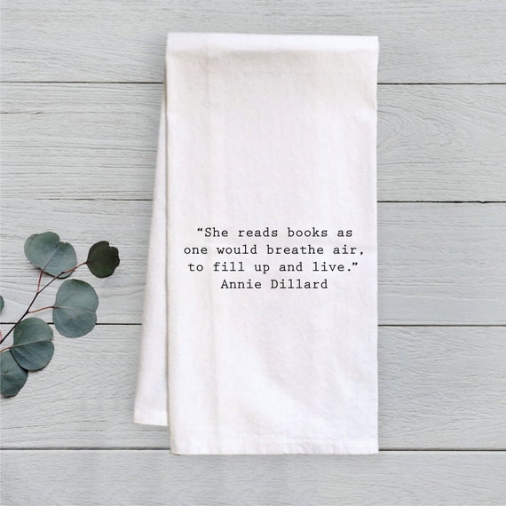Kitchen & Dining Custom Quote Tea Towel Personalized Flour Sack Towel ...