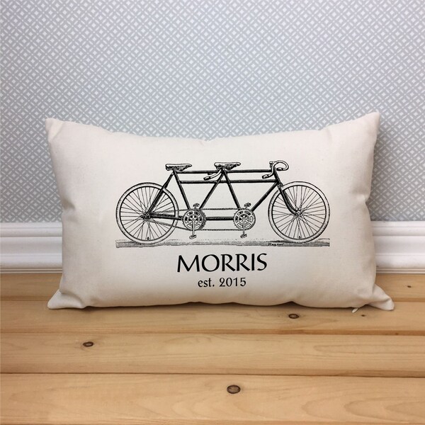 Bicycle Pillow - Etsy