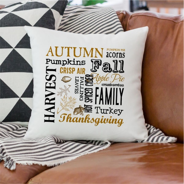 Word Art Pillow - Etsy