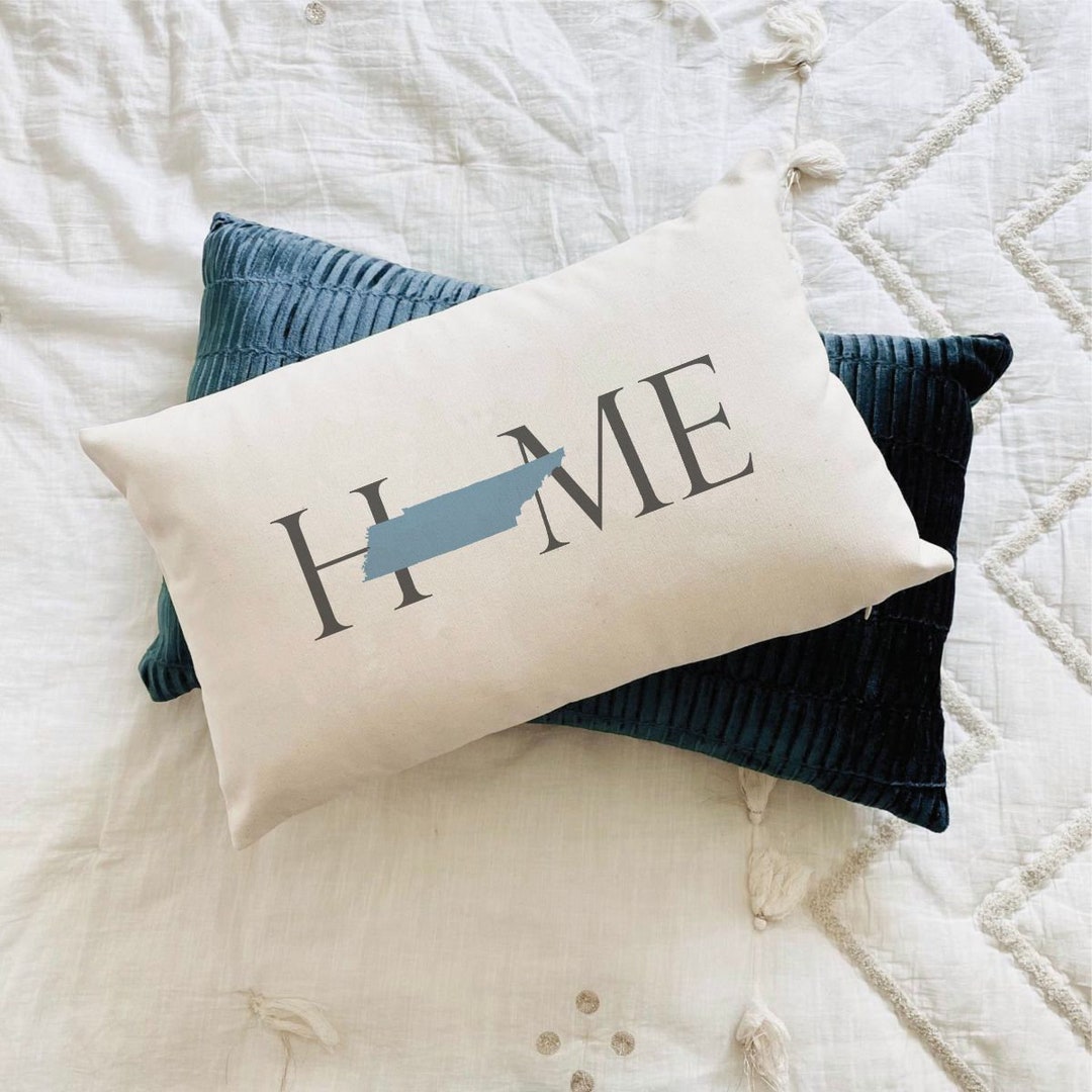 Tennessee Home State Lumbar Pillow Cover With Optional Pillow Insert - Etsy