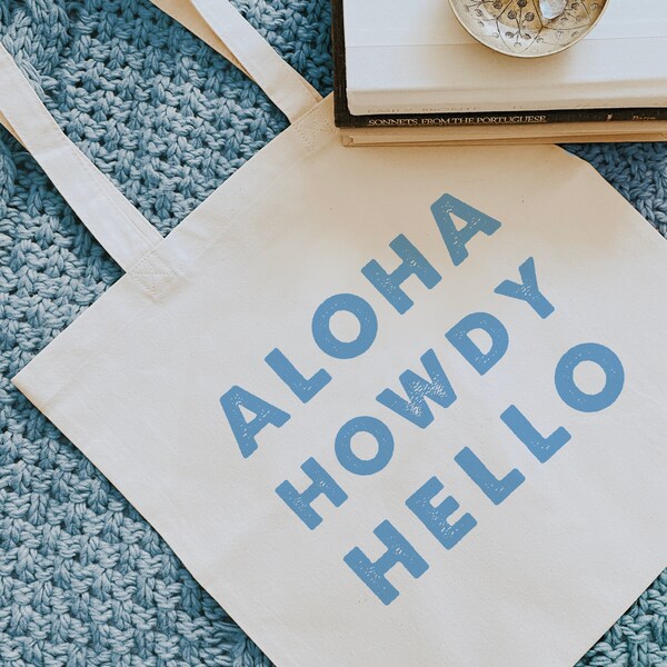 Aloha Howdy Hello - Etsy