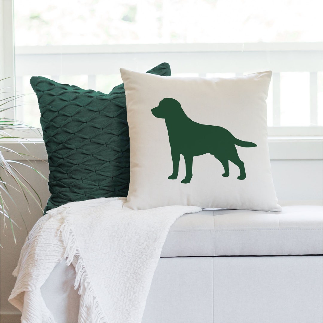 Custom Lab Pillow Cover With Optional Insert / Labrador Retriever ...