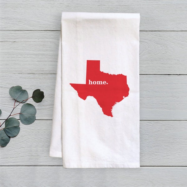 Texas Dish Towel - Etsy