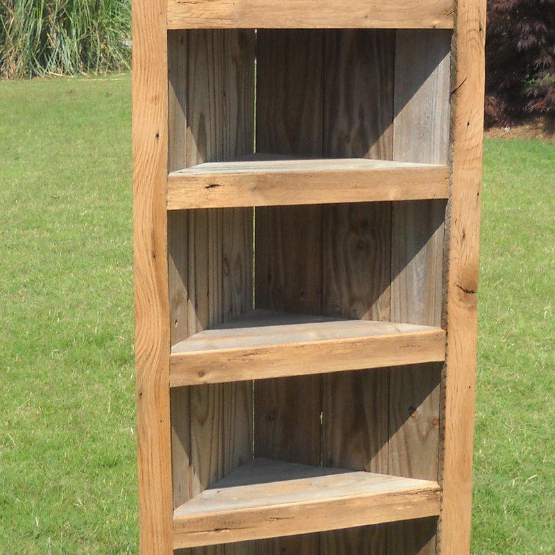 Rustic Bookcase - Etsy