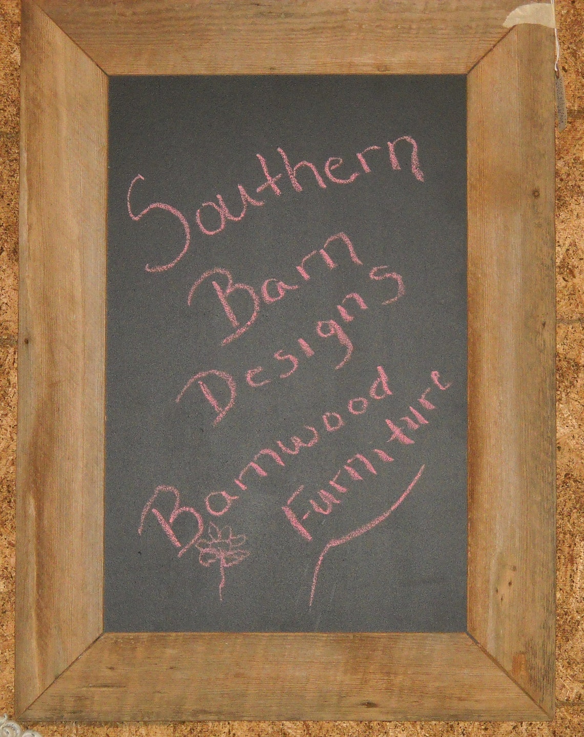 Chalkboard, Rustic Chalkboard, Barn Wood Chalkboard, Reclaimed Wood ...