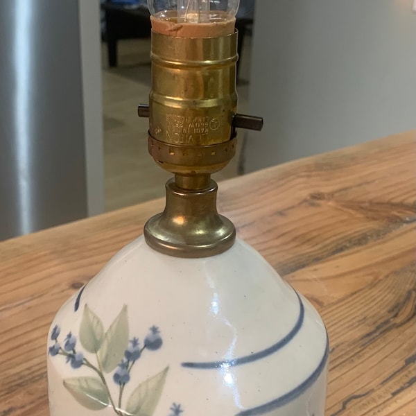 Stoneware Lamp - Etsy