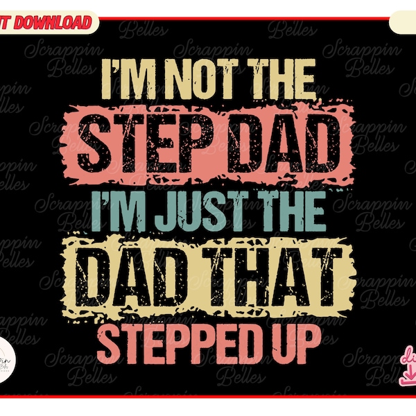 Retro Stepdad and Dad Shirt - Etsy