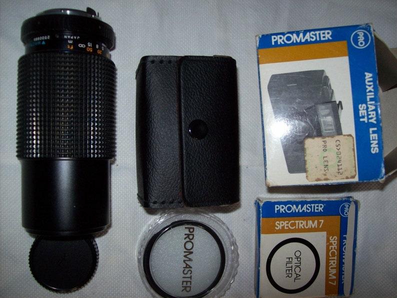 Camera Accessories 1980's Filters & Lenses - Etsy