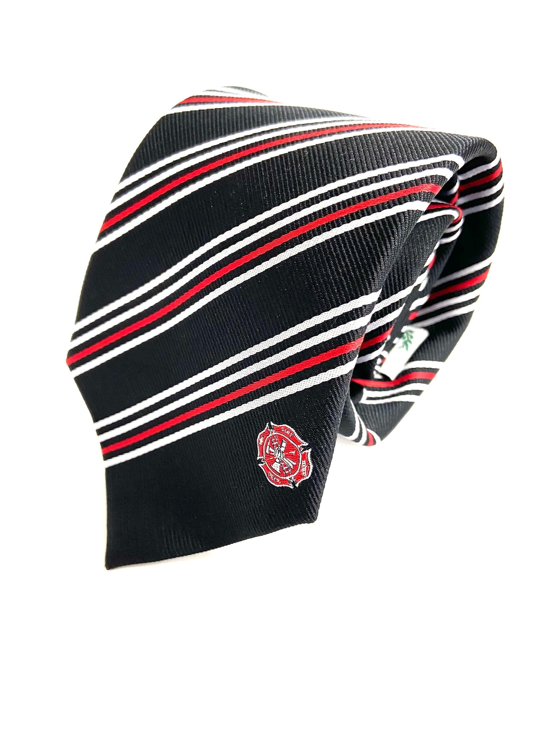 Fire Department Tie - 3.25” - Inspired by the Thin Red Line - Fireman ...