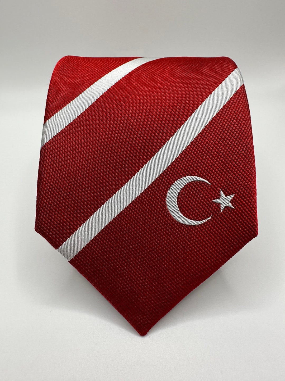 Turkey Tie - 3.25” - Inspired by the Turkey Turkish Flag - Turkey ...