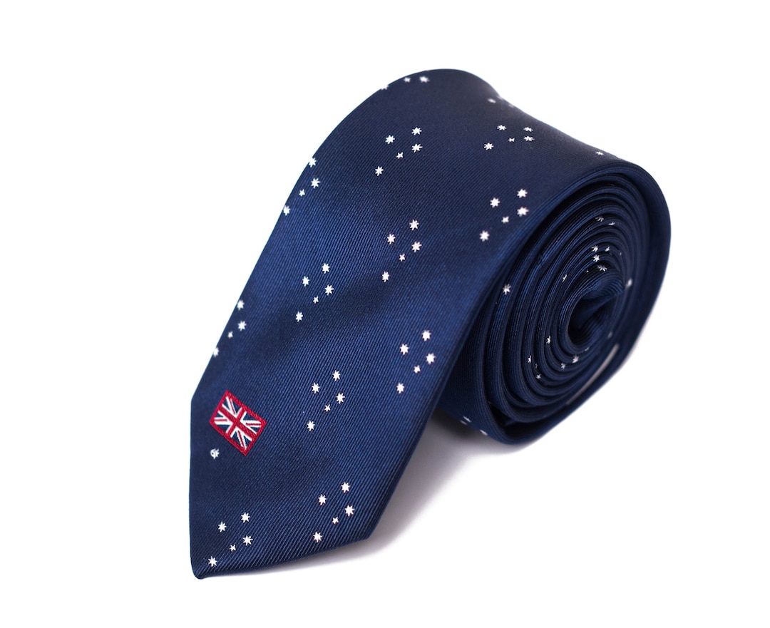 Australia Skinny Tie - 2.5" - Inspired by the Australian Flag Australia ...