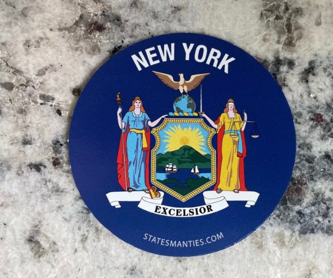 New York NY Vinyl Sticker Decal - 3” - 6 Mil - Water Bottle Laptop Car ...