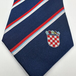Croatia Tie - 3.25” - Inspired by the Croatian Flag - Croatia Necktie ...